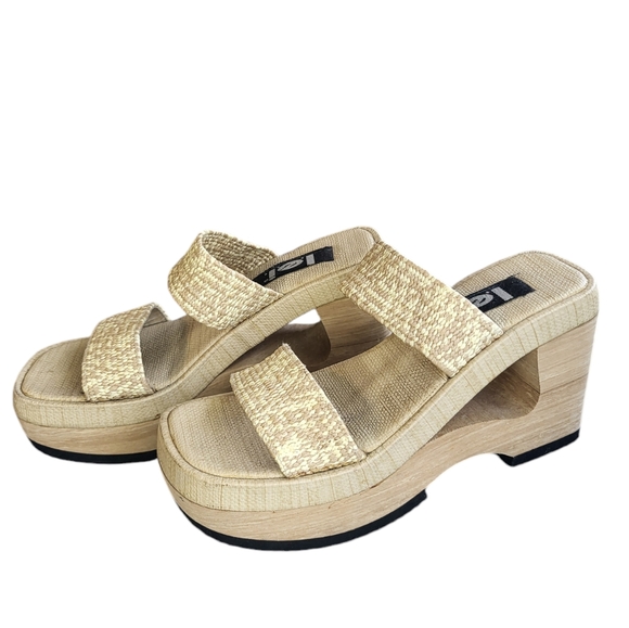 lei | Shoes | Lei 9s Y2k Chunky Cut Out Platform Sandals | Poshmark